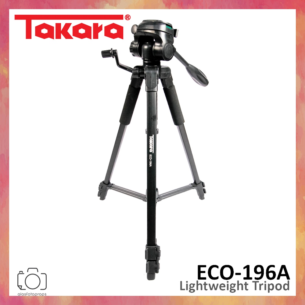 Jual TAKARA ECO-196A Photo / Video Professional Light Weight Tripod ...