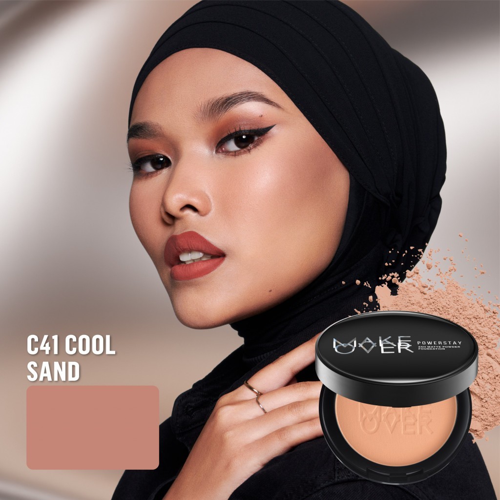Jual MAKE OVER Powerstay 24H Matte Powder Foundation - Bedak padat ...