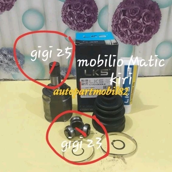 Jual CV Joint Dalam As Roda Depan Dalam Kiri Honda Mobilio Matic | Shopee Indonesia