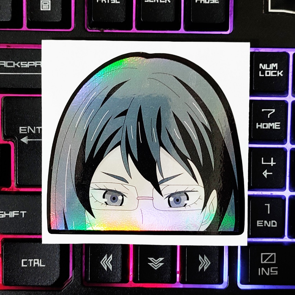 Jual pack stiker sticker hologram anime Haikyu stiker anime stiker ...