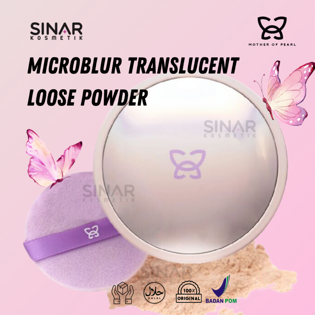 Jual Mother Of Pearl Microblur Translucent Loose Powder / Setting ...