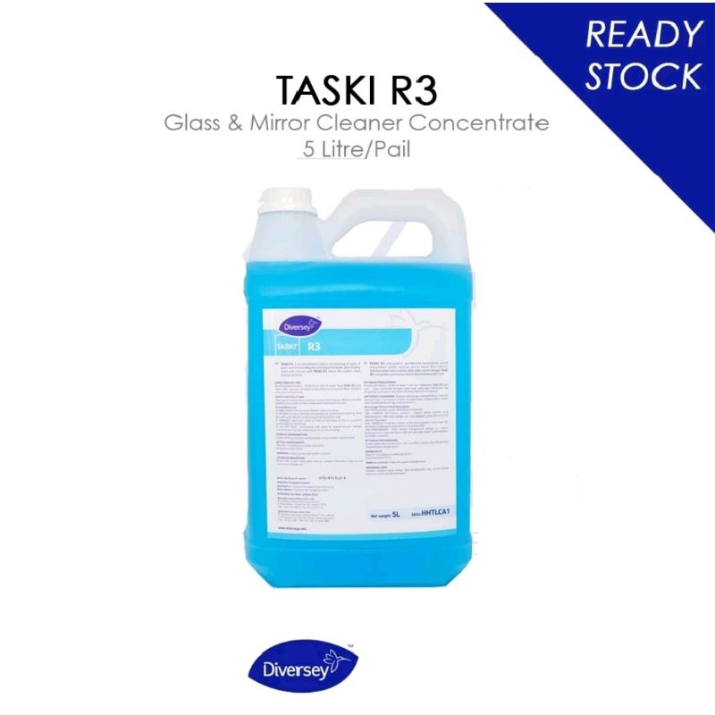 Jual Diversey Taski R3 Concentrate Cleaner For Glass Glass Cleaner ...
