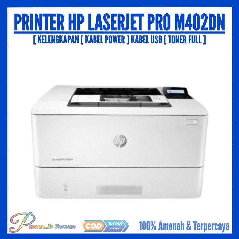 Jual Printer Hp LaserJet Pro M402dn Printer Monokrom Auto Duplex ...