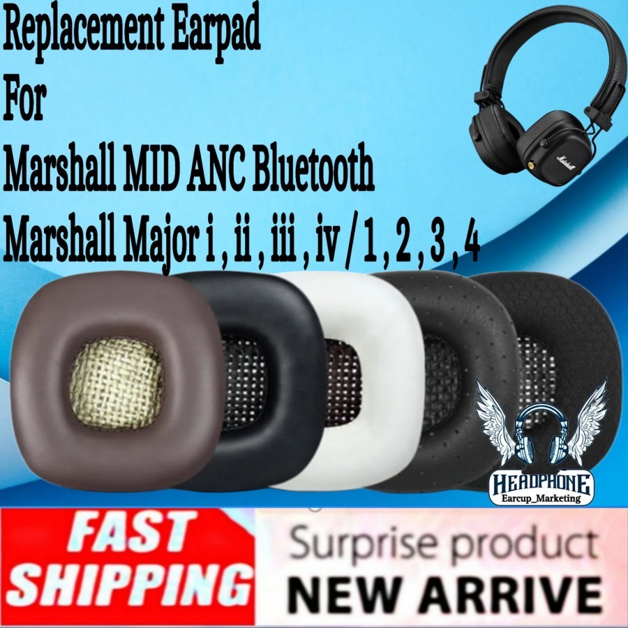 Jual Earcup Earpad Busa Headphones Marshall Major i ii iii iv 1 2 3 4 ...