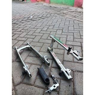 Jual swing arm Yamaha rk king model k2r full besi (arm+dudukan padock ...
