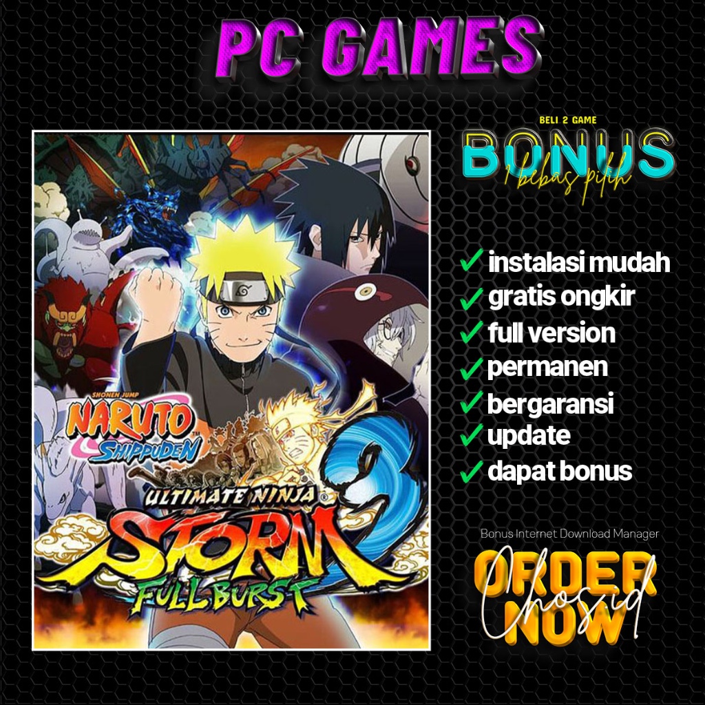 Jual NARUTO SHIPPUDEN Ultimate Ninja STORM 3 | Game PC - Laptop | Shopee Indonesia
