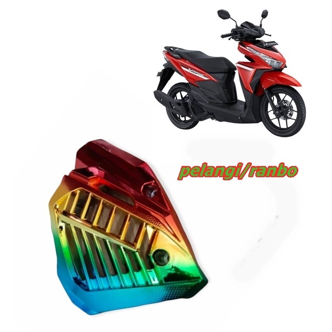 Jual Variasi Cover Tutup Radiator Vario 125 - 150 Pelangi | Shopee ...