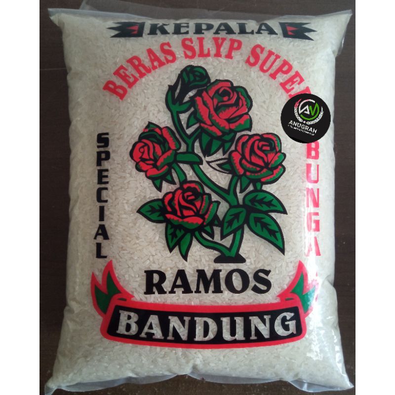 Jual Beras RAMOS BANDUNG 4 dan 5kg | Shopee Indonesia