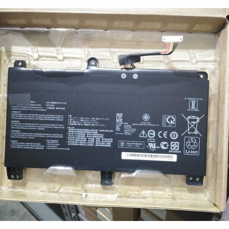 Jual Baterai Battery B31N1726 for Asus ROG Strix G531 G531G G531GT ...