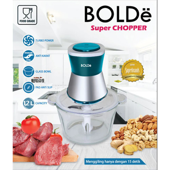 Jual Bolde Super Chopper 1.2 Liter Food Chopper Stainless Penggiling ...