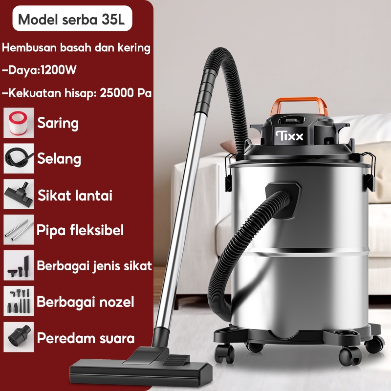 Jual Tixx Vacuum Cleaner 45L 3in1 Vakum/Air Hisap/Blower Sedot Debu ...