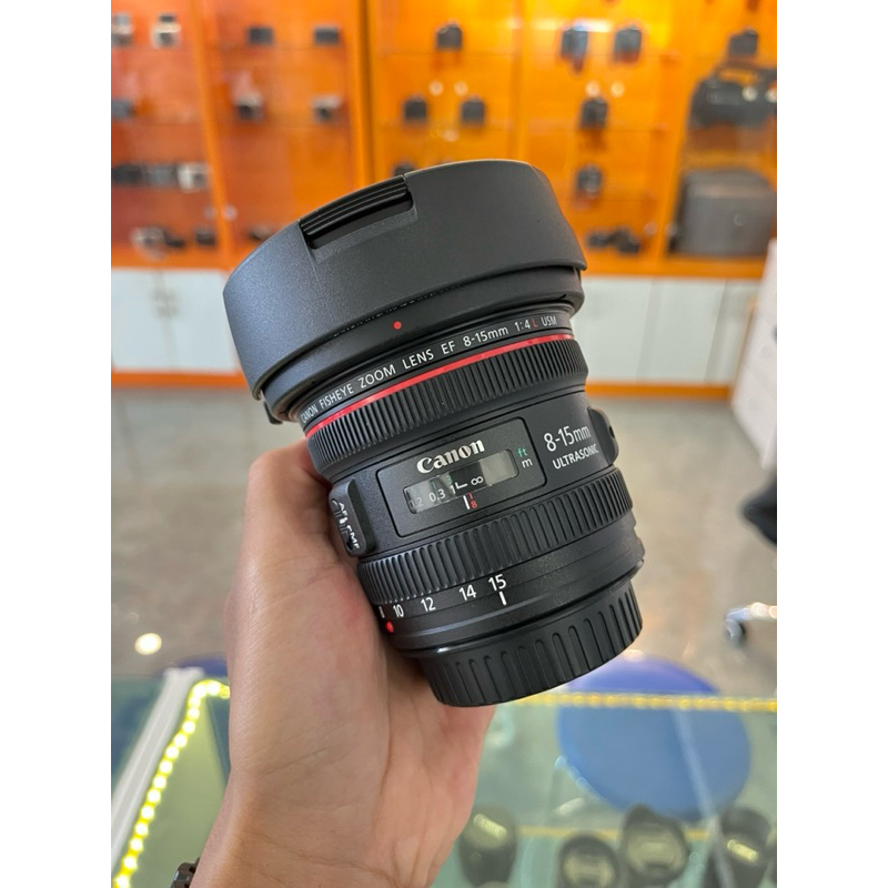 Jual lensa fisheye 8-15 L USM for canon like new | Shopee Indonesia