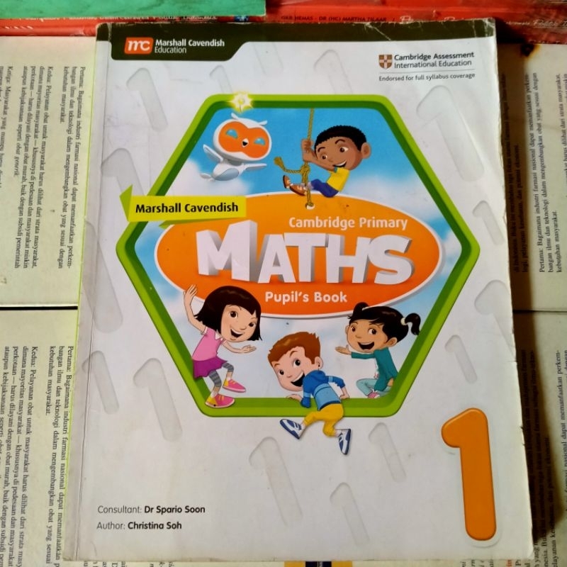 Jual Marshall cavendish Cambridge primary maths pupils book 1 | Shopee ...