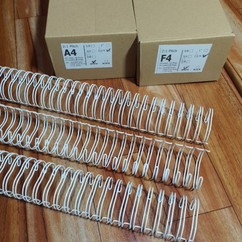 Jual wat / Ring Kawat Jilid (No.20) 1 1/4 F4 atau A4 Wire 2:1 26 atau ...