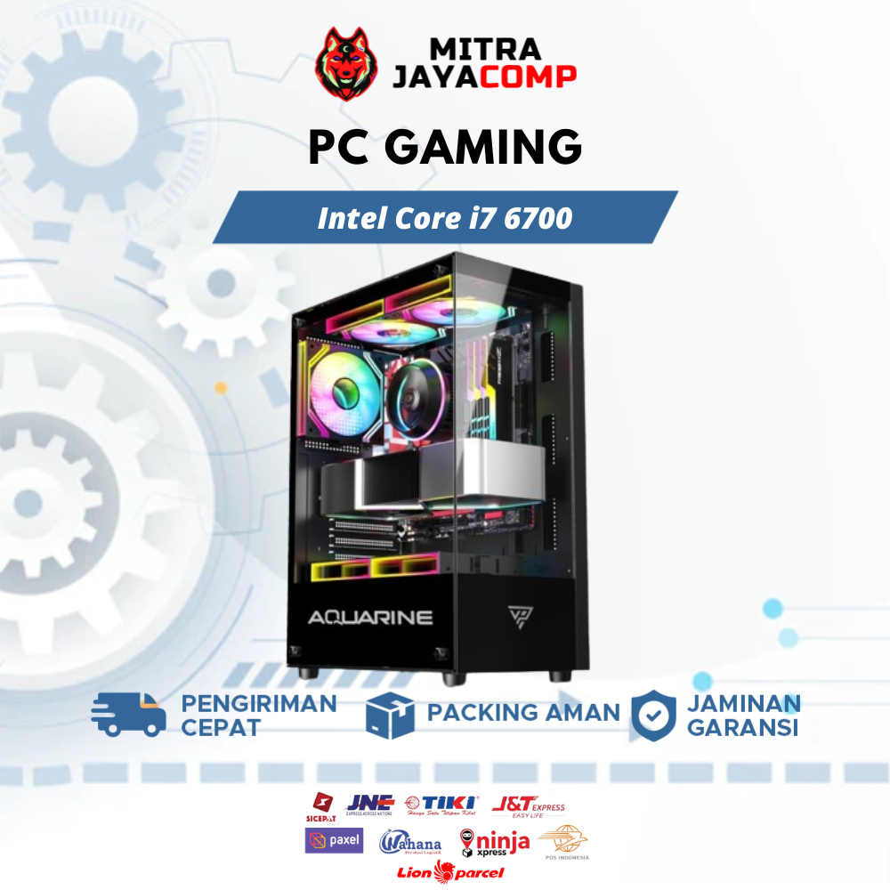 Jual PC Gaming Editing Intel Core i7 6700 RTX 3060 12GB DDR6 Ram 16GB ...