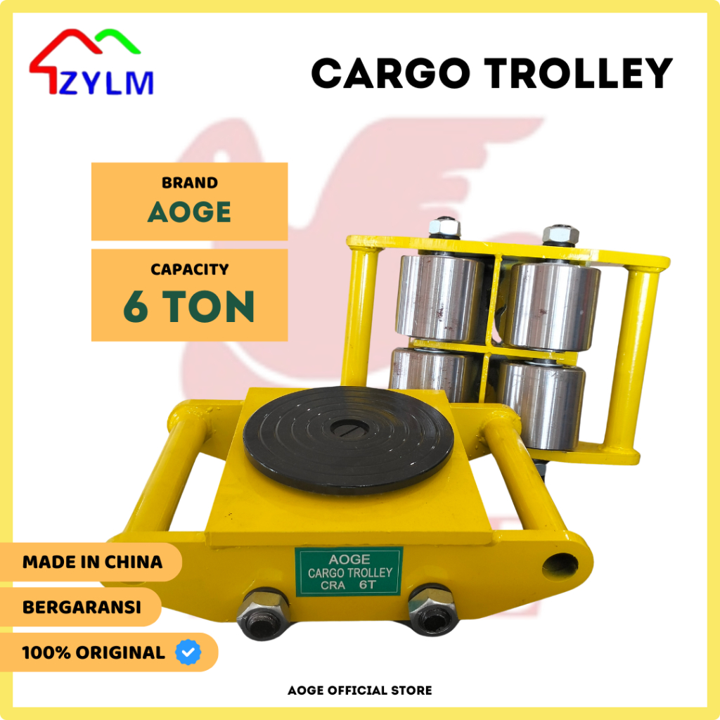 Jual AOGE Cargo Trolley 6 Ton | Shopee Indonesia