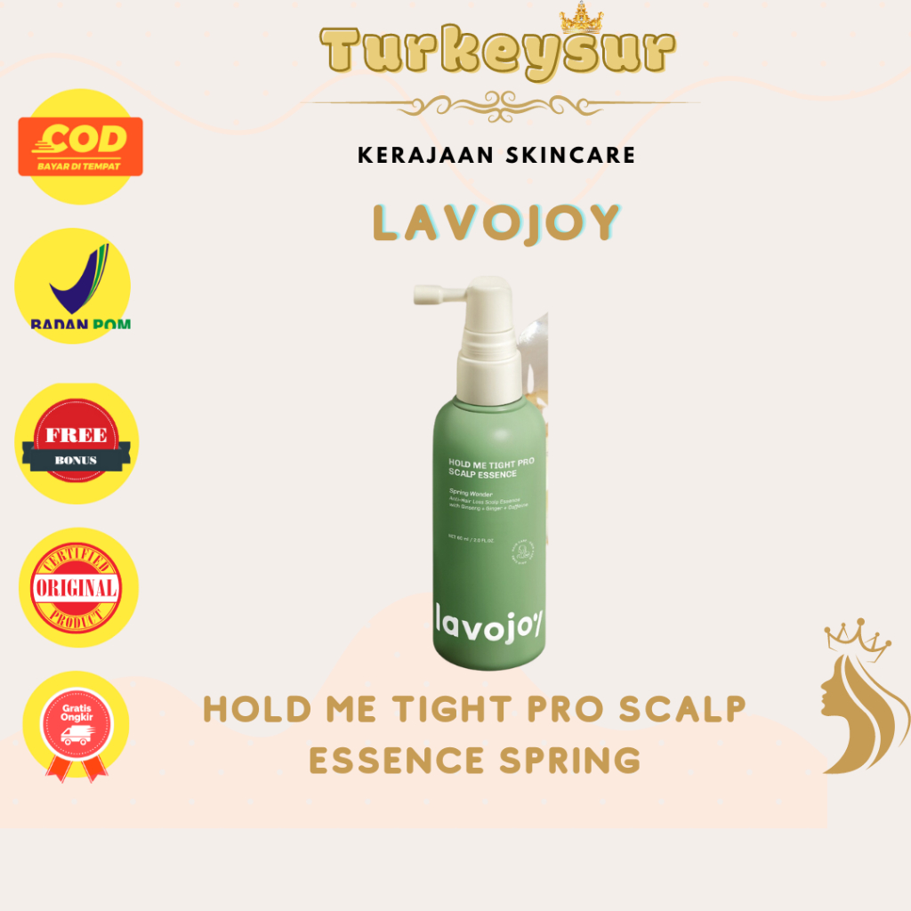 Jual [NEW LAUNCH] LVJ lavojoy Hold Me Tight Pro Scalp Essence Spring ...