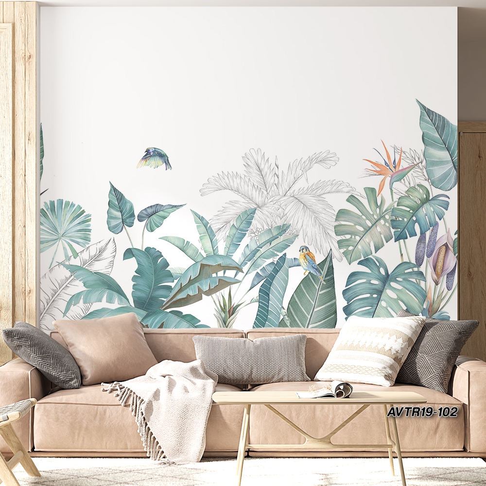 Jual Wall Banner Dinding | Wall Banner Ruang Tamu | Wall Banner Motif ...