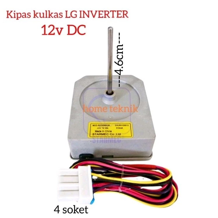 Jual Kipas kulkas LG inverter 12v DC EAU63103012 baru | Shopee Indonesia