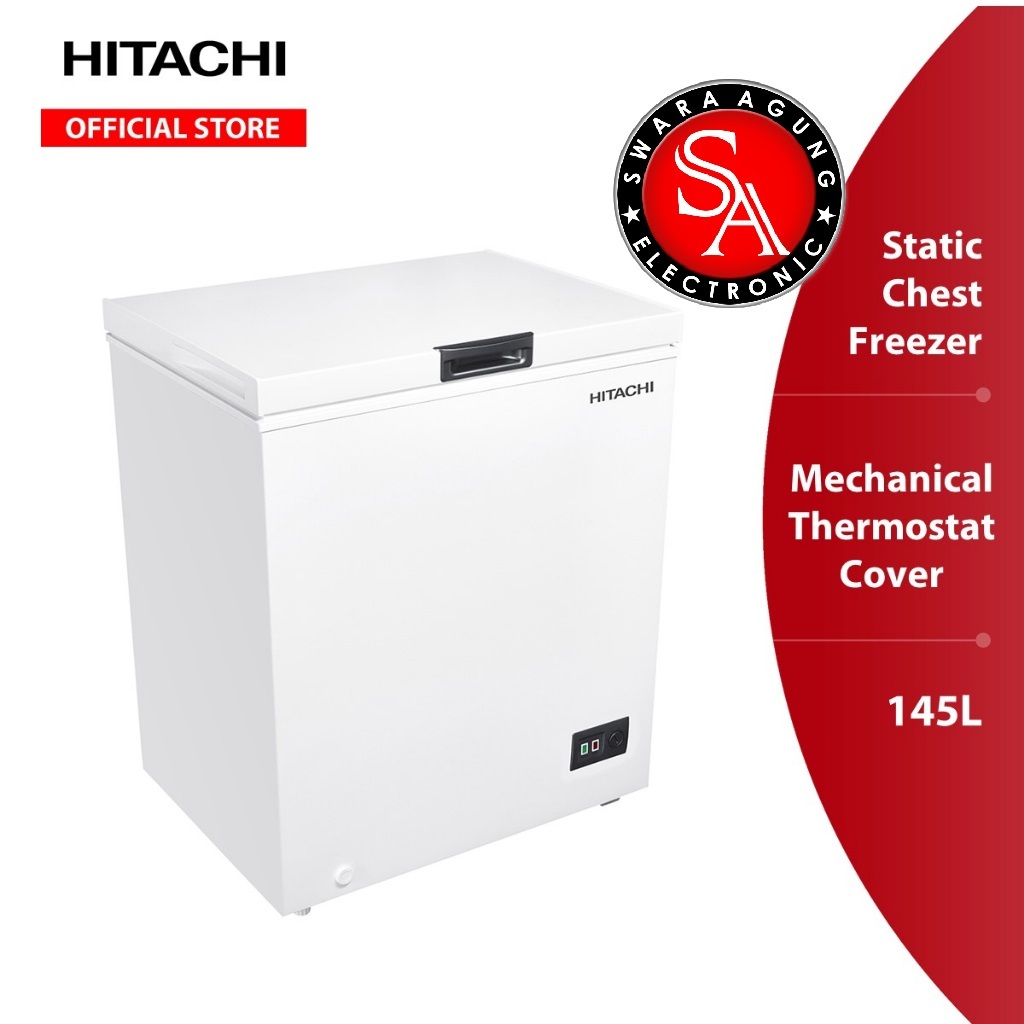 Jual Chest Freezer 145 Liter Hitachi Type F-C145 - Lemari Pembeku ...