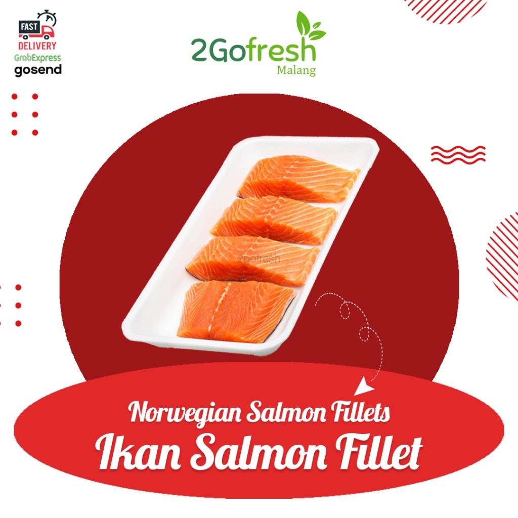 Jual Norwegian Salmon Fillets / Daging Salmon Fillet | Shopee Indonesia