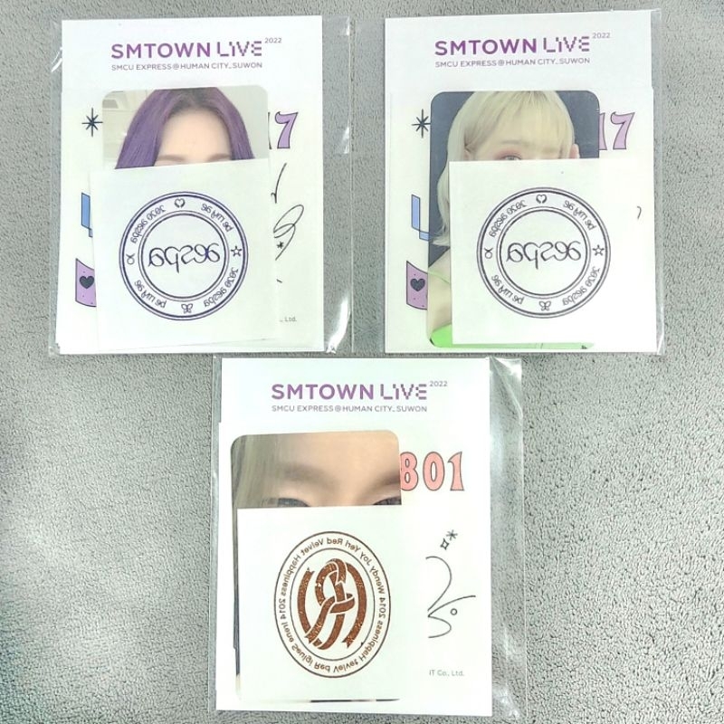Jual [Karina / Winter / Irene] SMTOWN LIVE 2022 MD - Official From SMCU ...