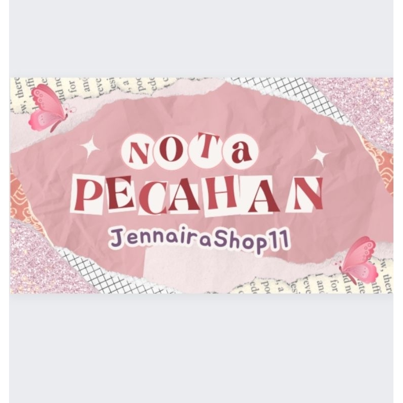 Jual nota live pecahan(Admin) | Shopee Indonesia