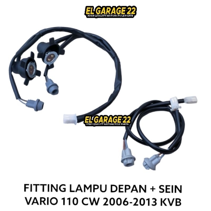 Jual [2 set] Piting lampu depan + piting sein vario 110 cw karbu KVB ...