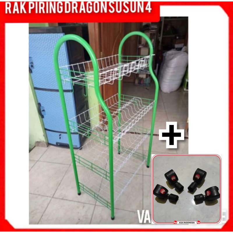 Jual RAK PIRING DRAGON SUSUN 4 / RAK PIRING DRAGON/ RAK PIRING SUSUN 4 ...