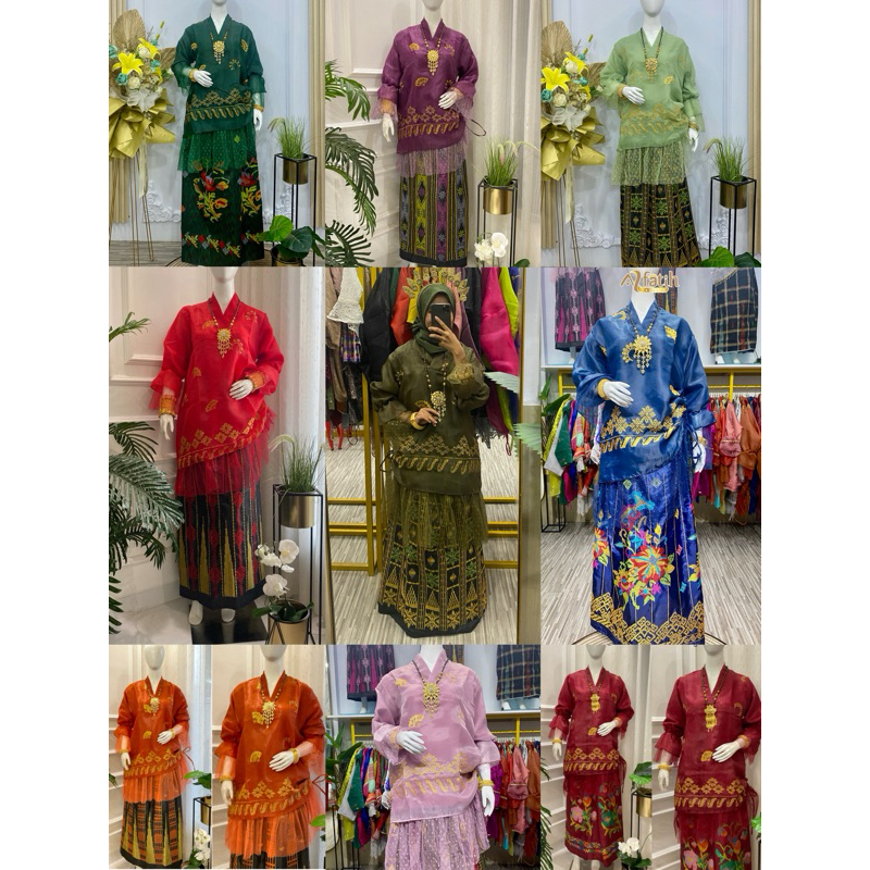 Jual BAJU BODO ORGANZA MURAH BORDIR KIPAS MIX TUTU MEWAH MAKASSAR BUGIS ...