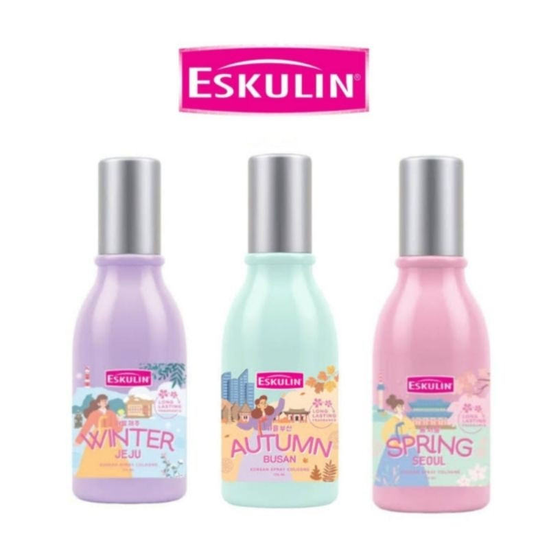 Jual Eskulin Spray Cologne Korean Series 110ml | Shopee Indonesia