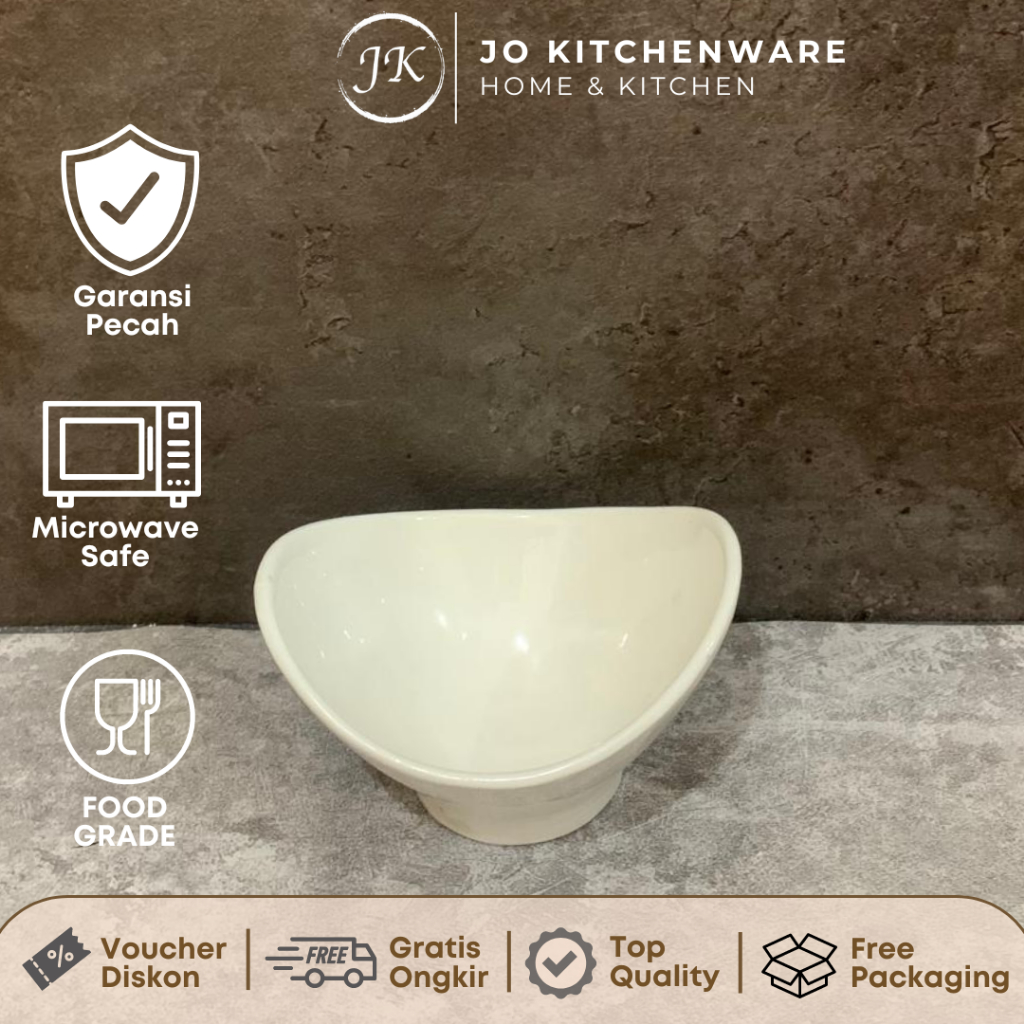 Jual Mangkok kecil unik lengkung ukuran 10cm / mangkok unik serbaguna JJ07 | Shopee Indonesia