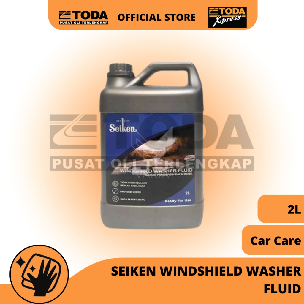 Jual Seiken Windshield Washer Fluid Wiper 2L Original Cairan Wiper ...