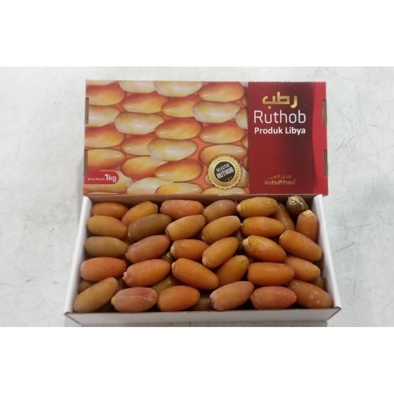 Jual Kurma Ruthob Libya Premium 1kg | Shopee Indonesia