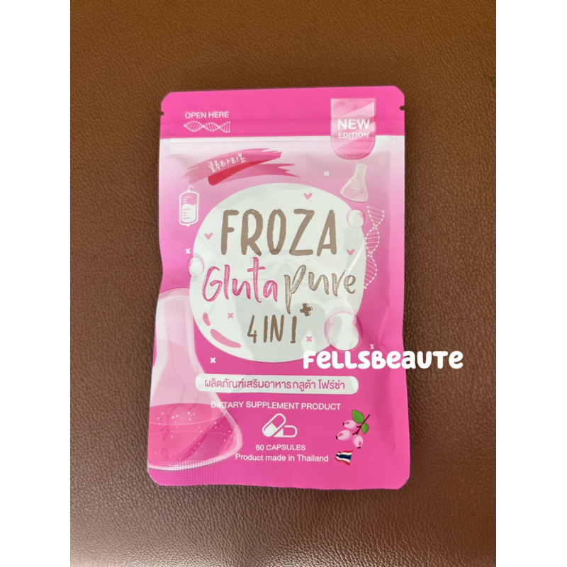 Jual Froza Gluta Pure 4 in 1 Isi 60 Kapsul ORIGINAL THAILAND NEW EXP ...