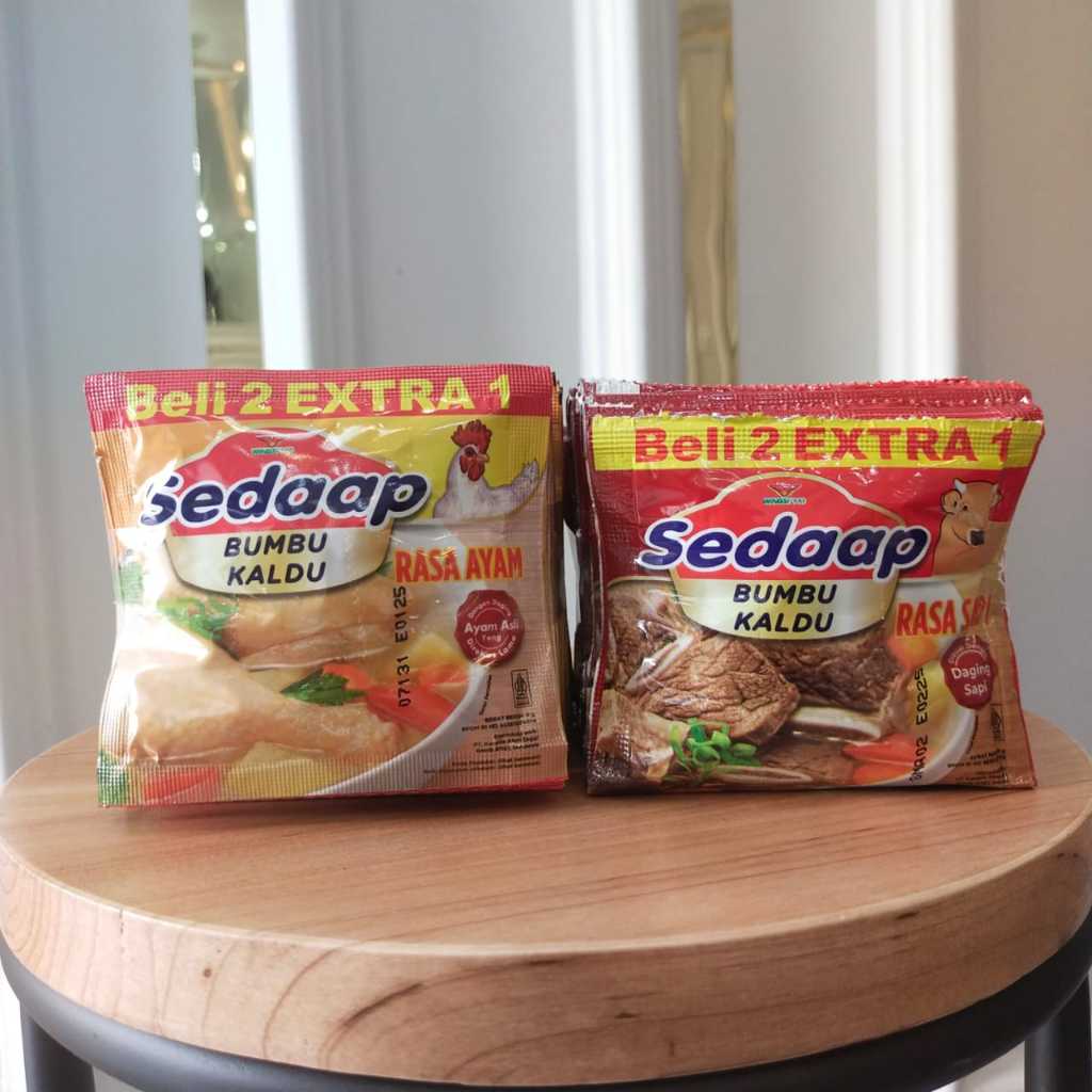 Jual sedaap bumbu sedap kaldu penyedap rasa ayam sapi renceng isi 18 ...