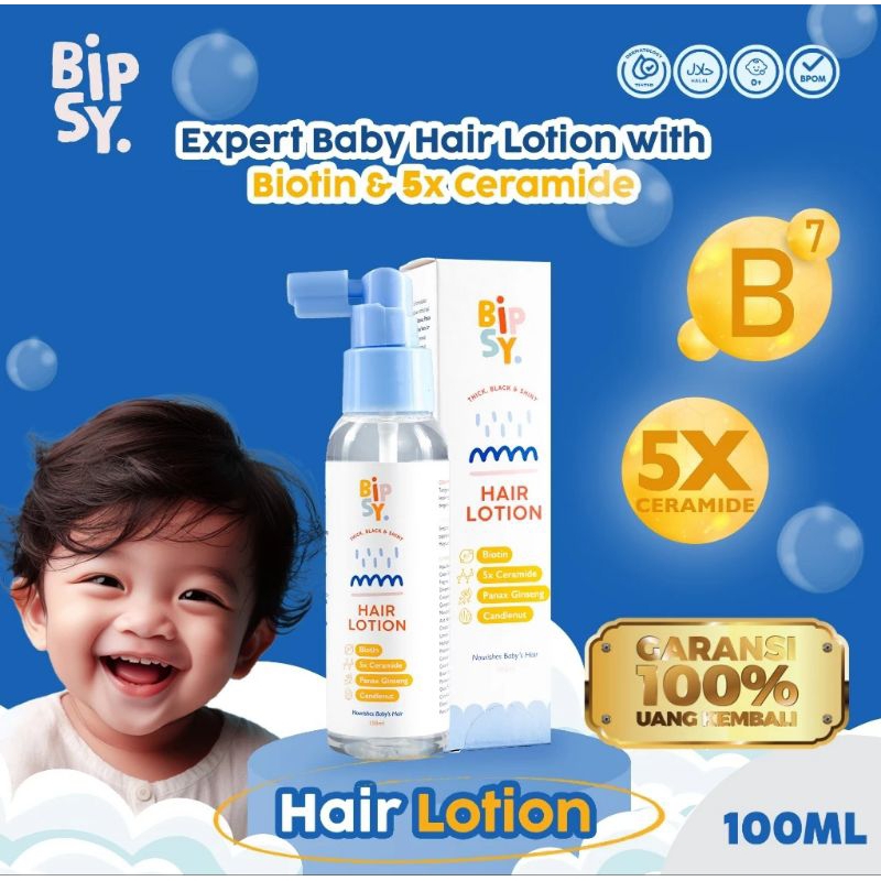 Jual BIPSY/bipsy/hair lotion/hair serum/menutrisi rambut bayi/rambut ...