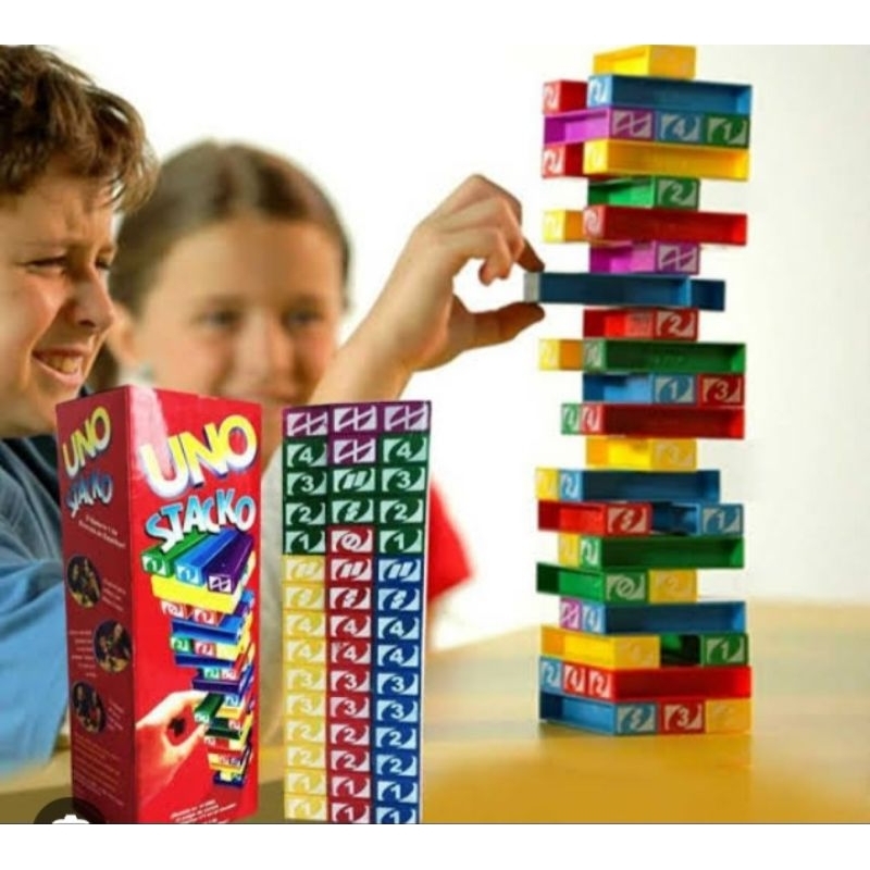 Jual MAINAN GAME UNO STACKO / BALOK SUSUN GAME KARTU UNO / MAINAN ... Jual MAINAN GAME UNO STACKO / BALOK SUSUN GAME KARTU UNO / MAINAN ...