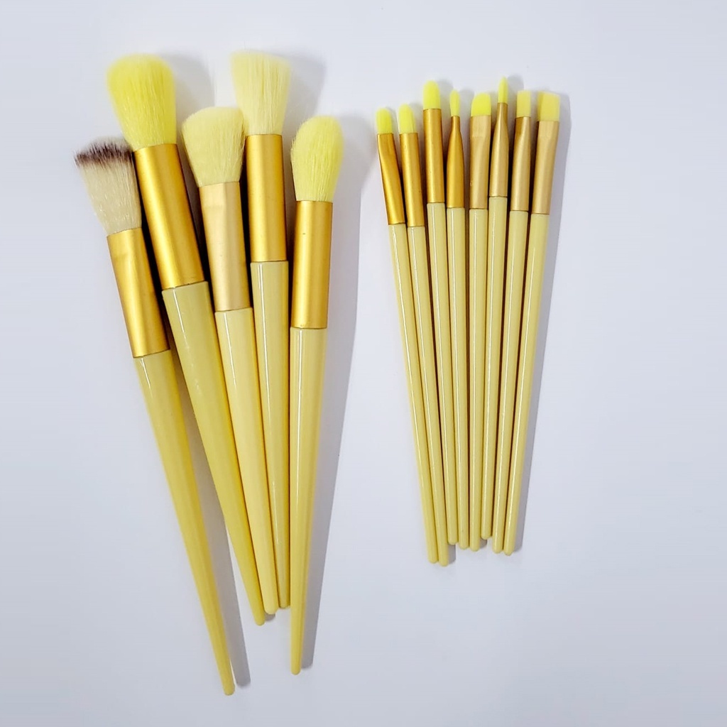 Jual Kuas Set Makeup 13pcs kosmetic Brush set [SET KUAS MAKE UP ISI 13 ...