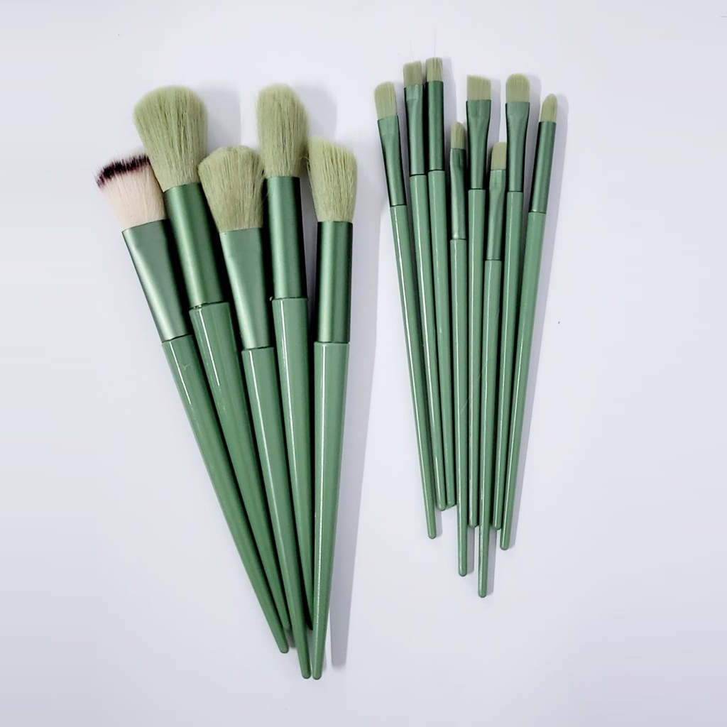 Jual Kuas Set Makeup 13pcs kosmetic Brush set [SET KUAS MAKE UP ISI 13 ...