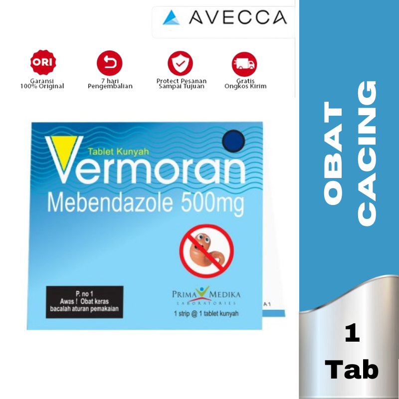 Jual Obat Cacing Mebendazole Terlengkap & Harga Terbaru Juni 2026 ...