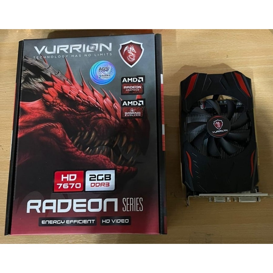 Jual VGA CARD VURRION HD7670 2GB DDR3 | Shopee Indonesia