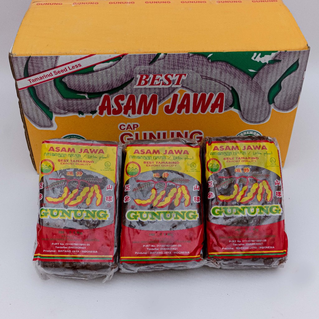 Jual ASAM JAWA ASAM BIJI CAP GUNUNG KEMASAN 1KG 1 DUS | Shopee Indonesia