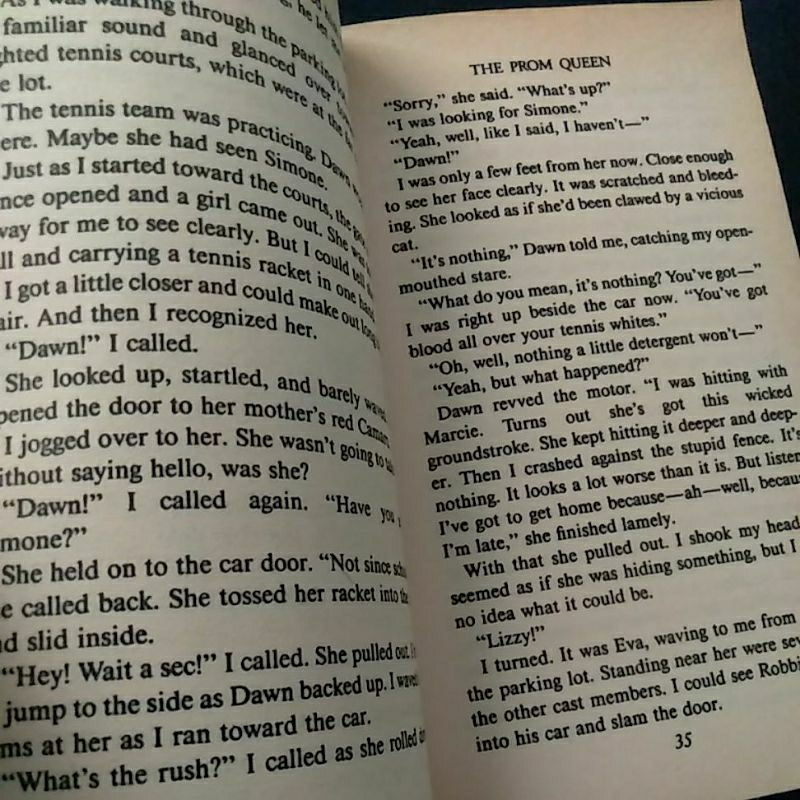 Jual novel Fear Street RL Stine The Prom Queen english preloved ...