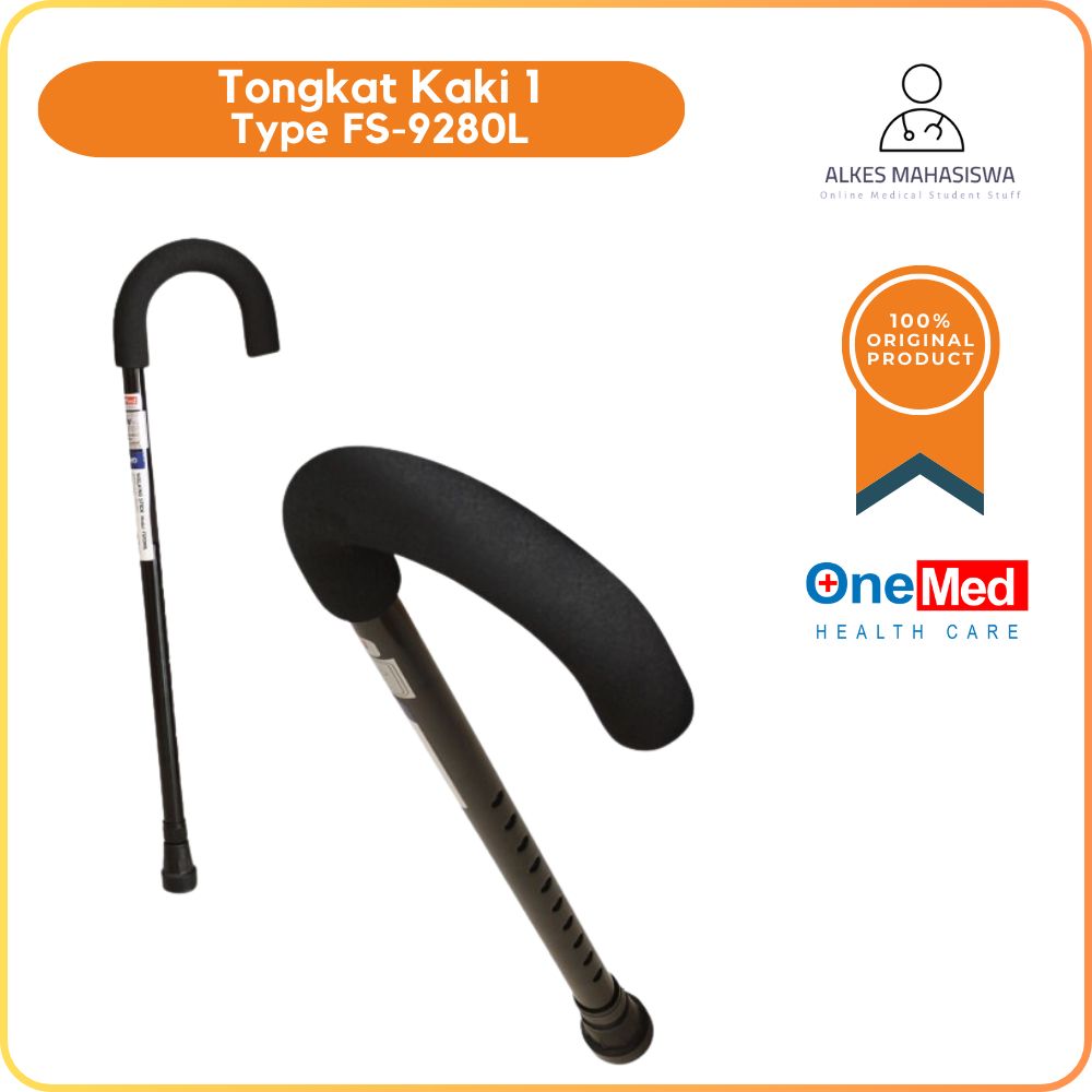 Jual Tongkat Jalan Orang Tua Lansia Manula FS-9280L Walking Stick ...