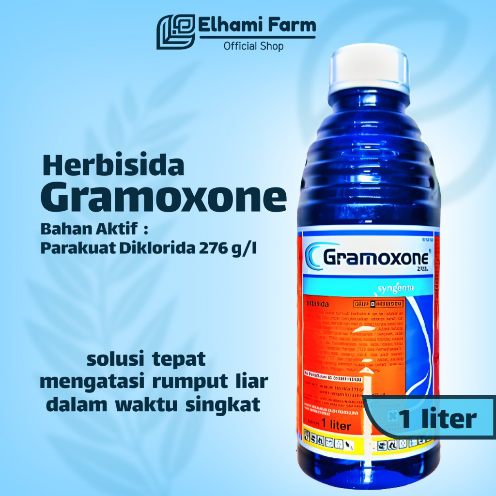 Jual HERBISIDA GRAMOXONE 1 LITER 276 SL RACUN PEMBASMI RUMPUT DAN GULMA ...