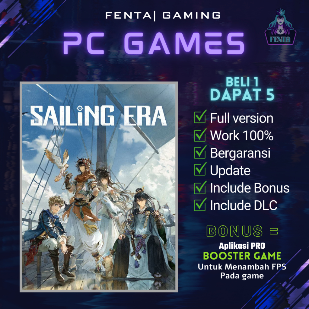 Jual SAILING ERA EDGE OF THE WORLD - GAME PC - GAME LAPTOP | Shopee ...