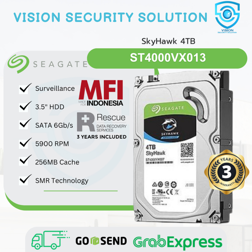 Jual Seagate Skyhawk Harddisk 4TB HDD Internal CCTV - Harddisk CCTV ... Jual Seagate Skyhawk Harddisk 4TB HDD Internal CCTV - Harddisk CCTV ...