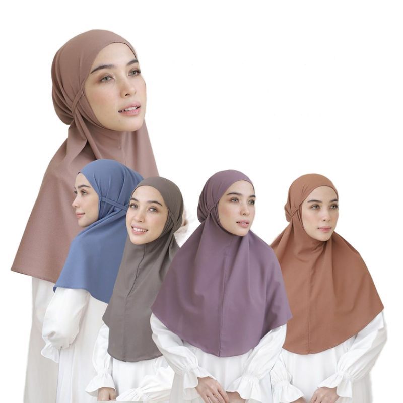 Jual Jilbab Bergo Maryam Hijab Instan Tali Non Ped Berkualitas | Shopee Indonesia
