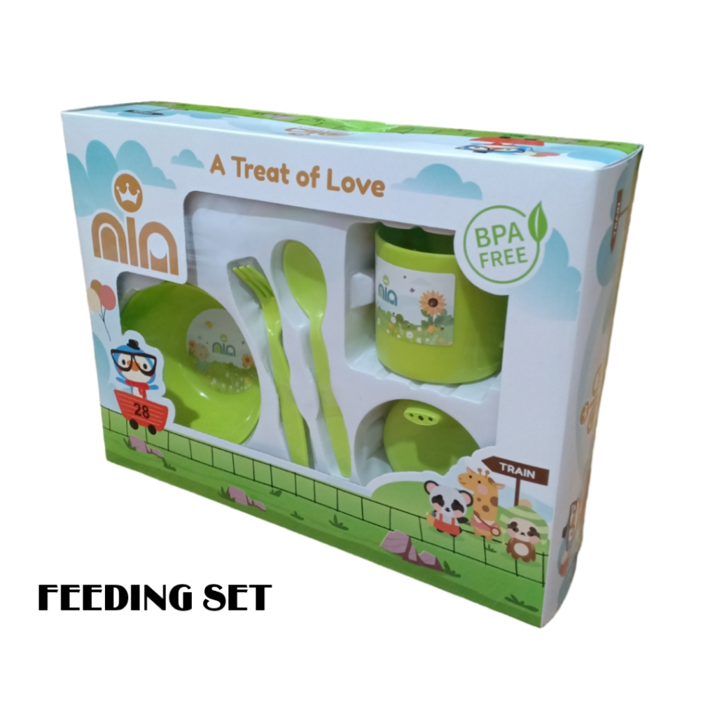 Jual Feeding Set Bayi Satu Set Tempat Makan Bayi Gift set-BSR | Shopee ...